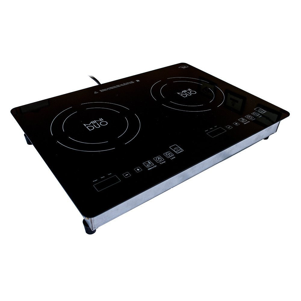 True Induction MD-2B 20 inch Dual Burner Ceramic-Glass Induction ...