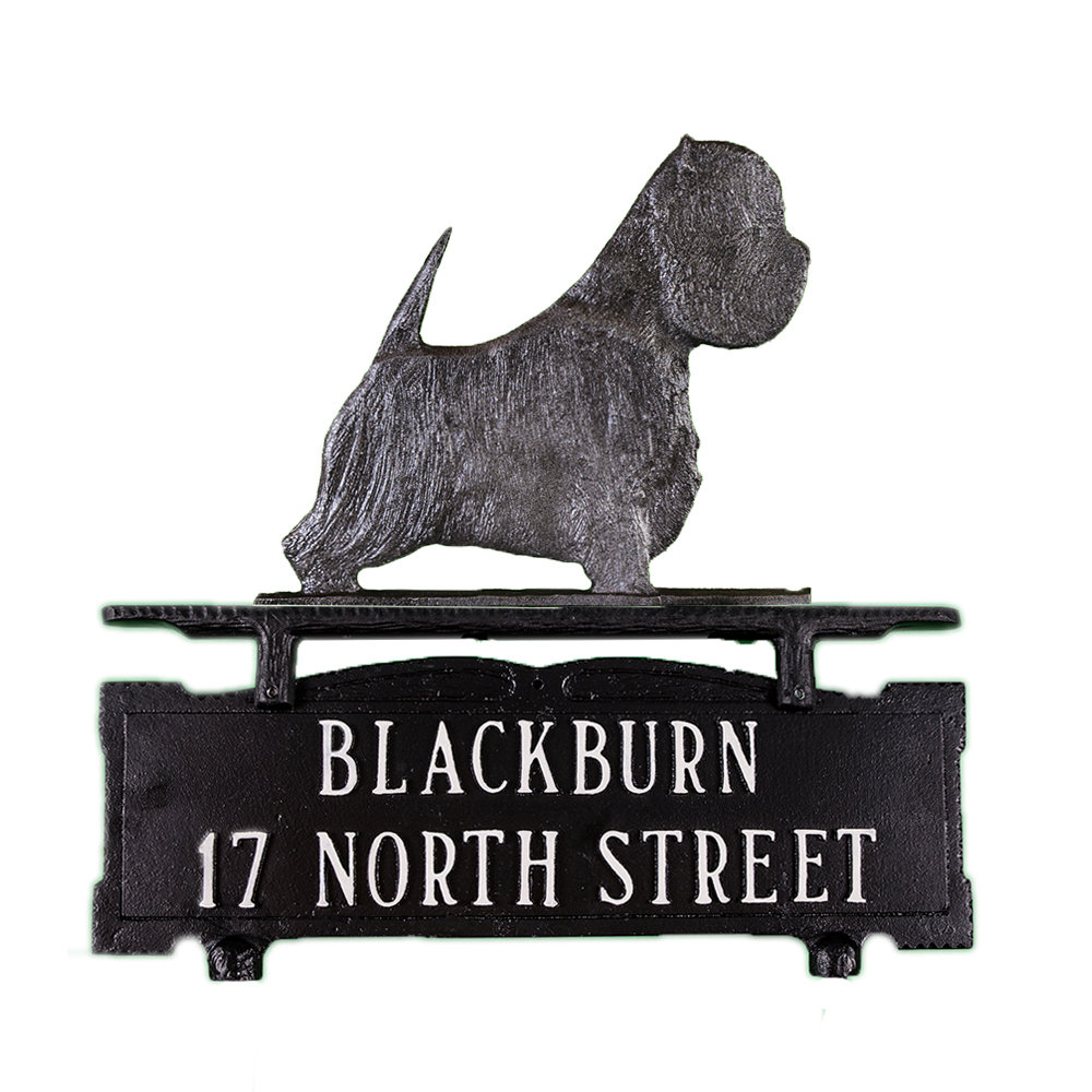 Montague Metal Products Inc. 2-Line Mailbox Sign | Wayfair