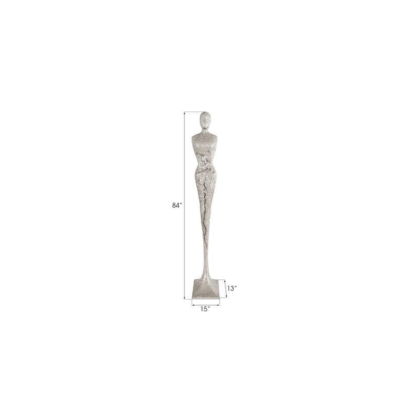Phillips Collection Skinny Chiseled Female Statue & Reviews | Wayfair
