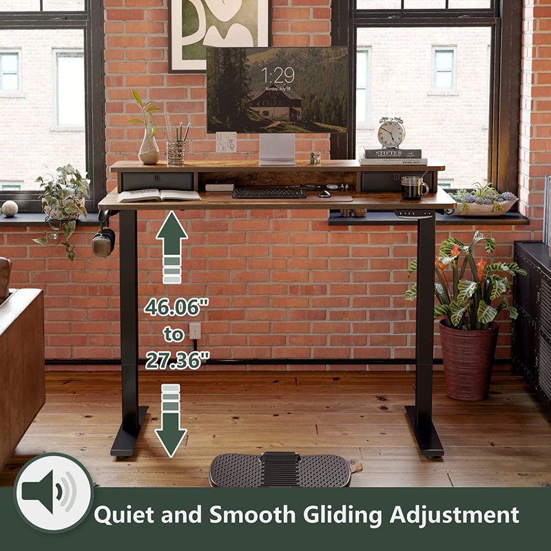 Inbox Zero Desk & Reviews | Wayfair