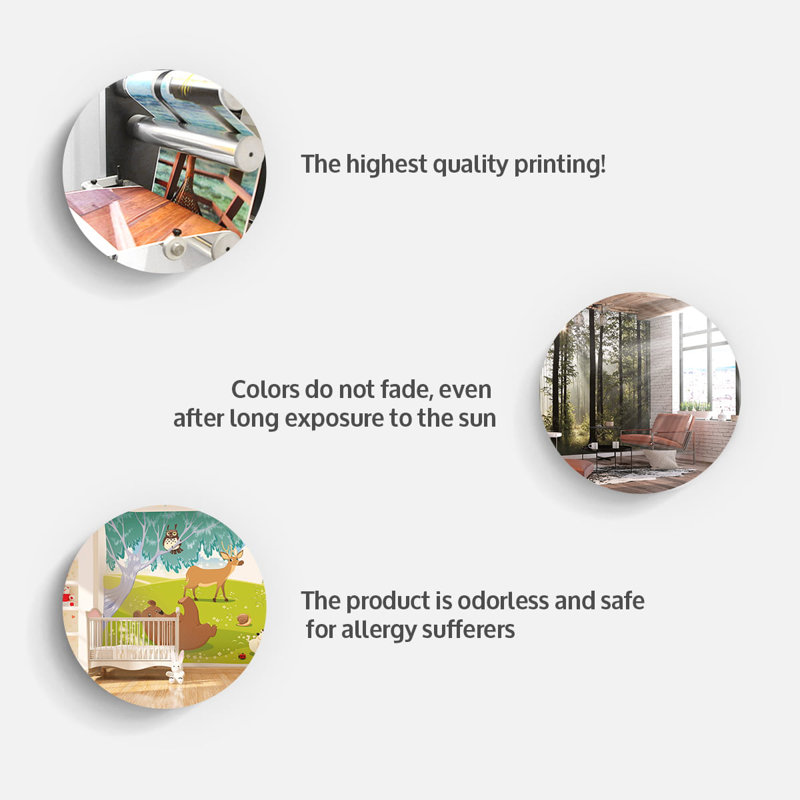 Wrought Studio™ Wall Mural Peel & Stick - Josilyn | Wayfair