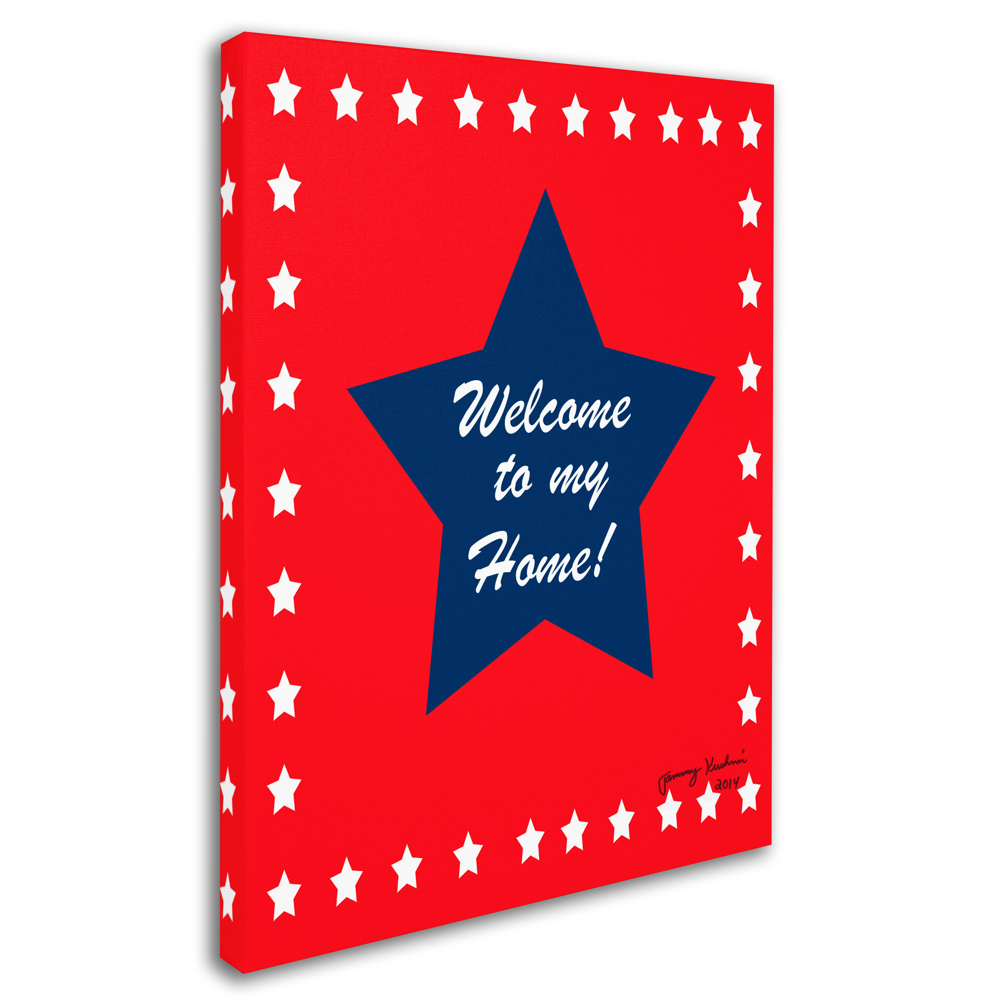 Winston Porter Welcome to My Home by Tammy Kushnir - Textual Art Print ...