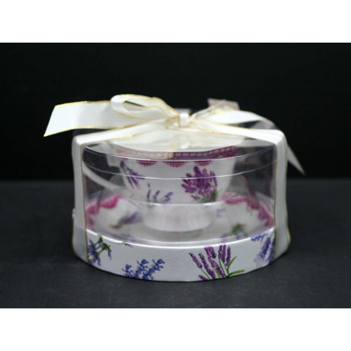 Rosalind Wheeler Akiel Tea Cup & Saucer 220Cc (Lavender) New Bone China ...