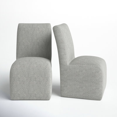 Joss & Main Sinclair Upholstered Dining Chair in Gray & Reviews | Wayfair