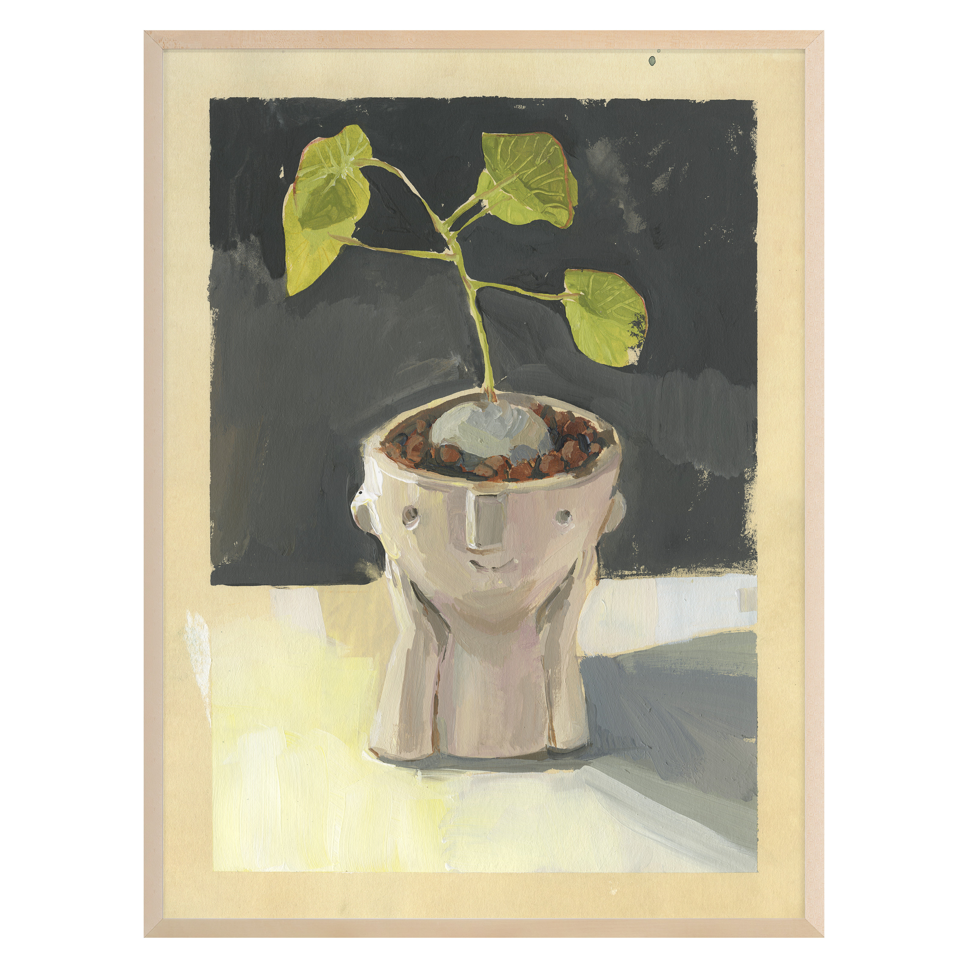 Grand Image Home Little Man by PC Ngo - Single Picture Frame Painting ...