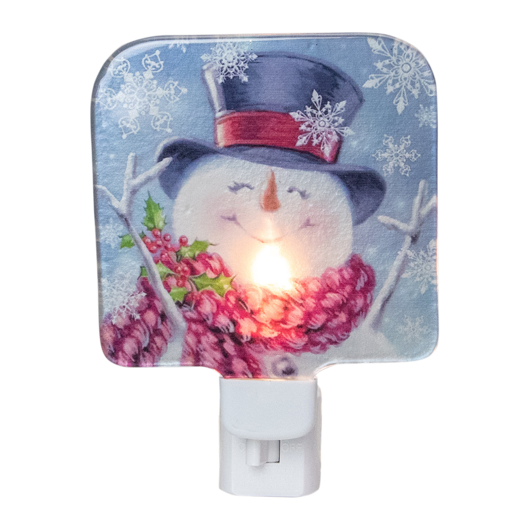 Northlight Seasonal Snowman Night Light | Wayfair
