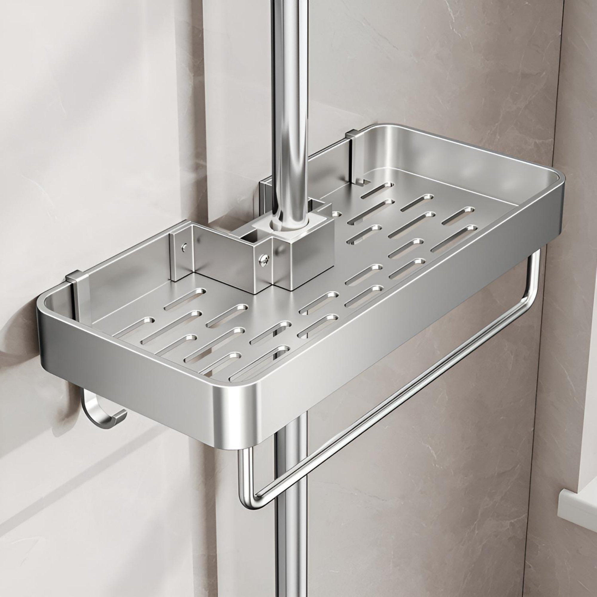 Rebrilliant Non Perforated Design Shower Storage Rack Shower Room ...