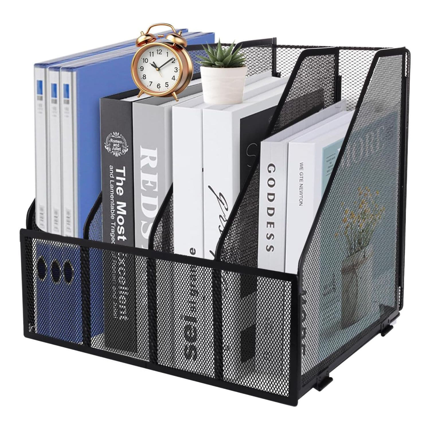 Inbox Zero Metal Free Standing Magazine Rack | Wayfair.co.uk