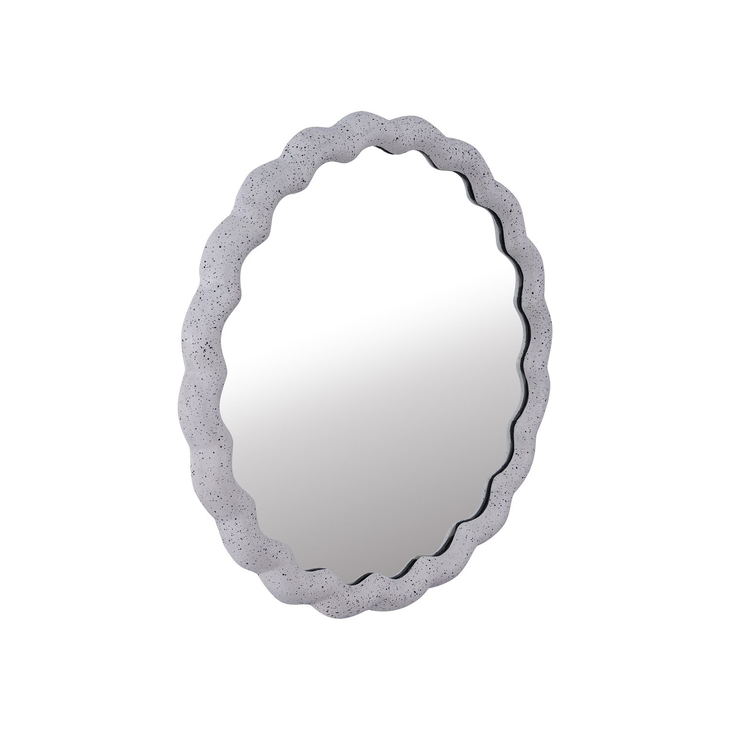 Joss & Main Aluminum Wave Mirror Medium | Wayfair