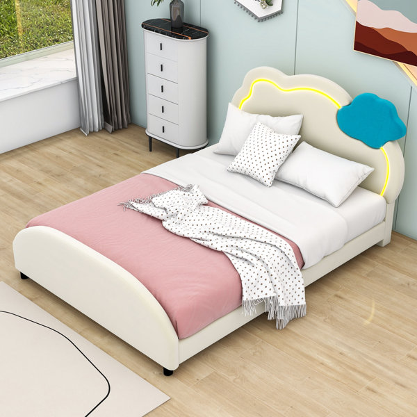 Isabelle & Max™ Aleicia Upholstered Sleigh Bed | Wayfair