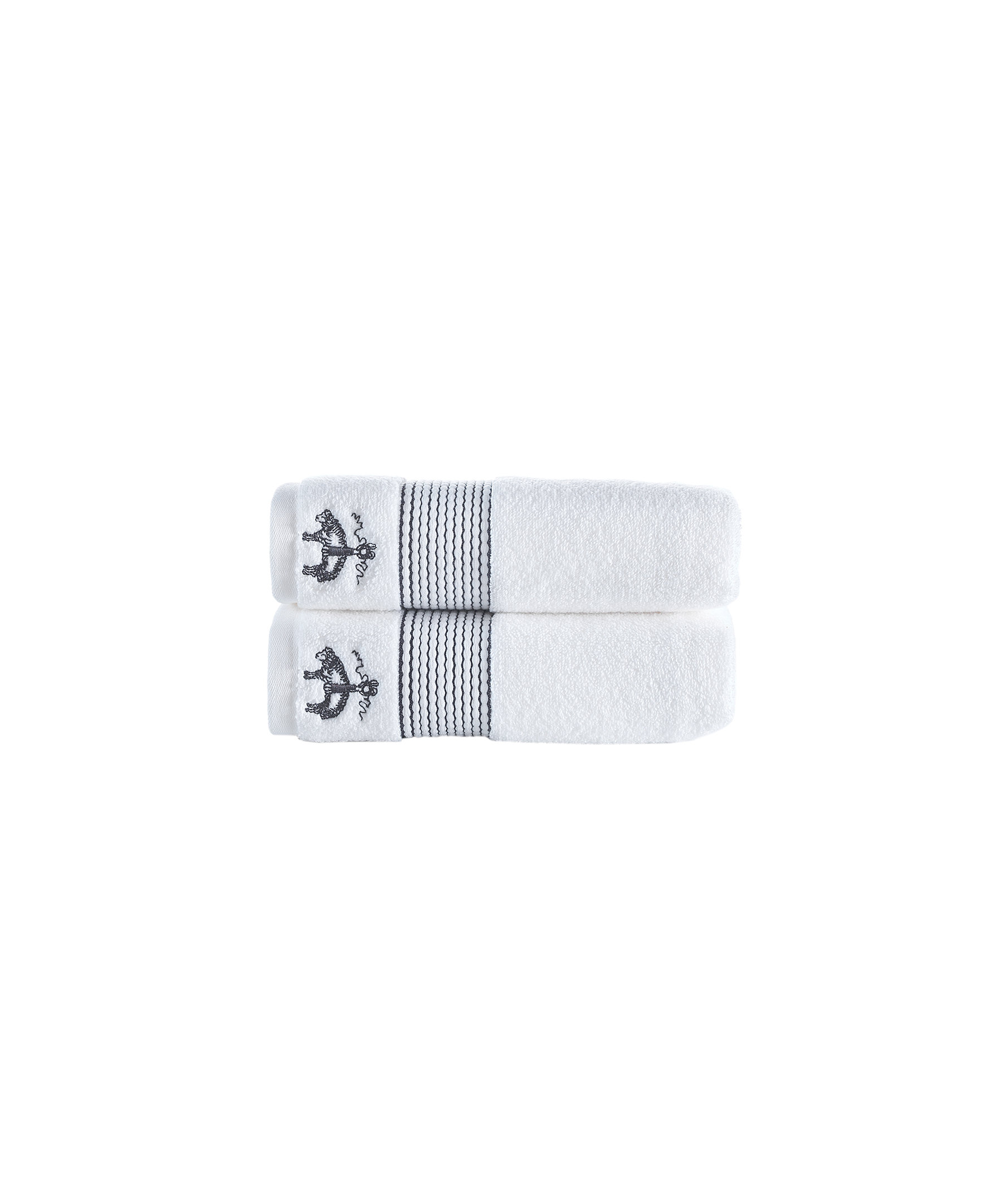 Brooks Brothers Rope Stripe Border 2 Pcs Hand Towels - Wayfair Canada