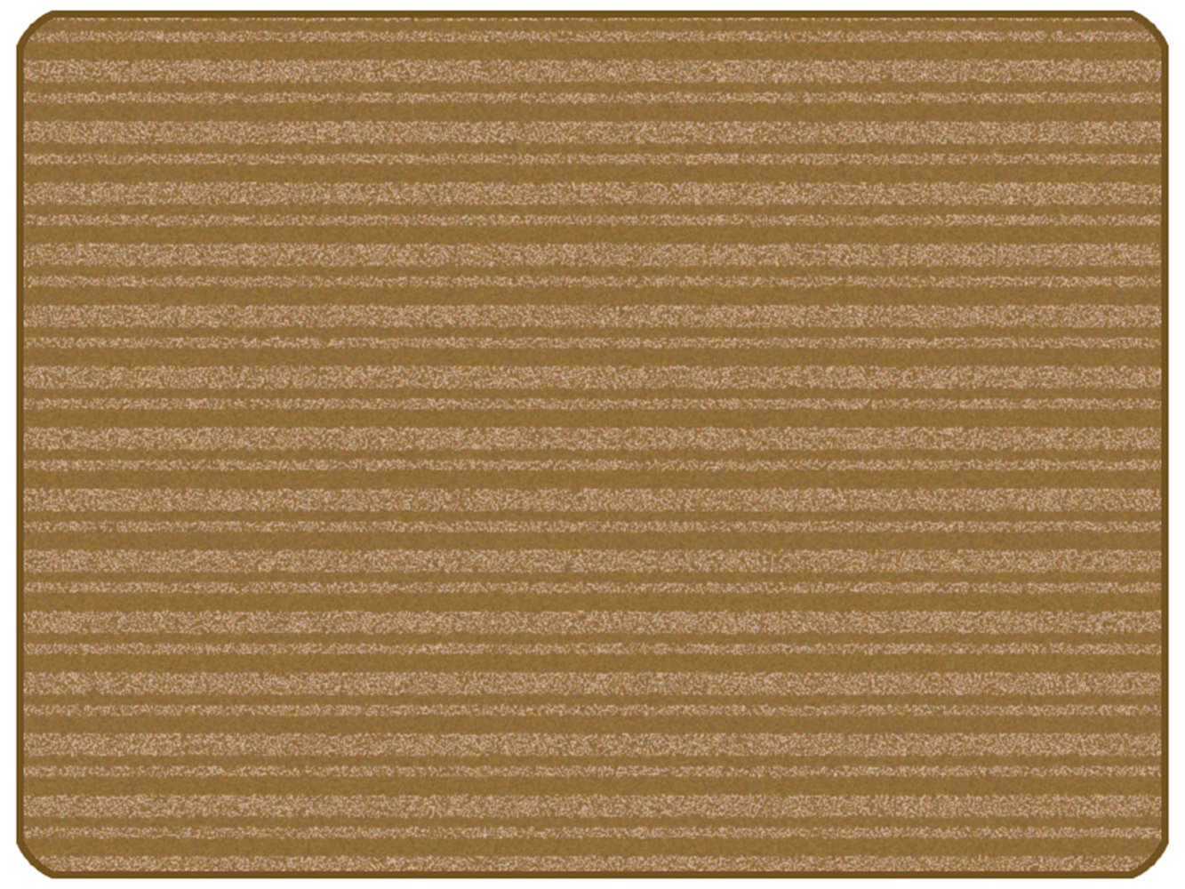 Carpets for Kids Subtle Stripes KIDSoft Solid Tufted Brown Area Rug ...