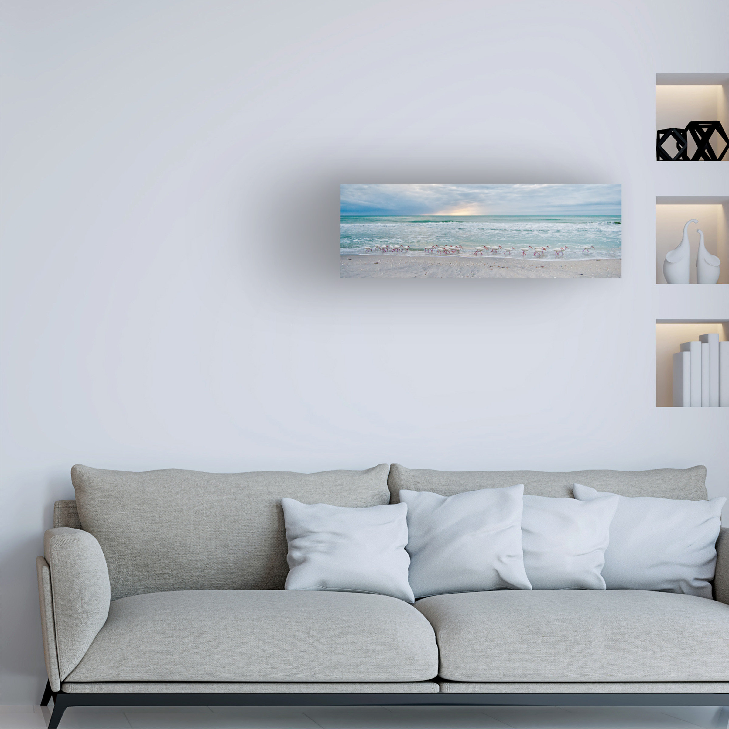 Highland Dunes Wrapped Canvas Wall Art - Mary Lou Johnson 'Follow the ...