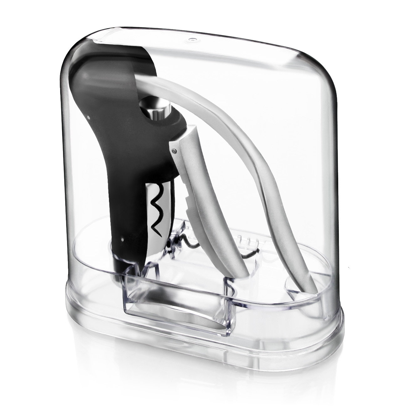New Star Food Service Vertical Rabbit Lever Style Corkscrew Kit with ...