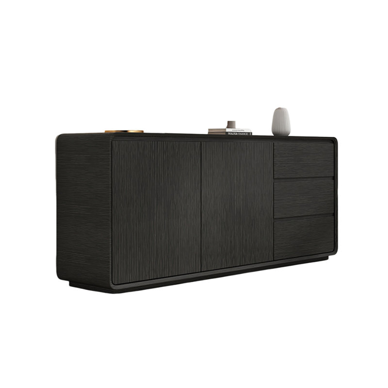 DineElegance.r Modern Simple Solid Wood Sideboard. 70.86'' Sideboard ...
