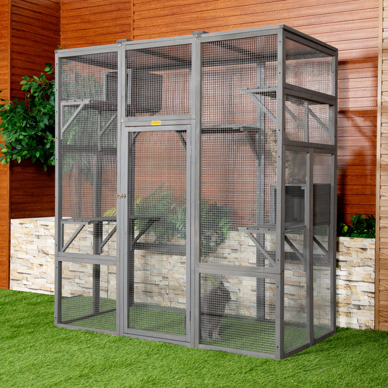Tucker Murphy Pet™ Debor Outdoor Cat Playpen, Enclosure & Reviews | Wayfair