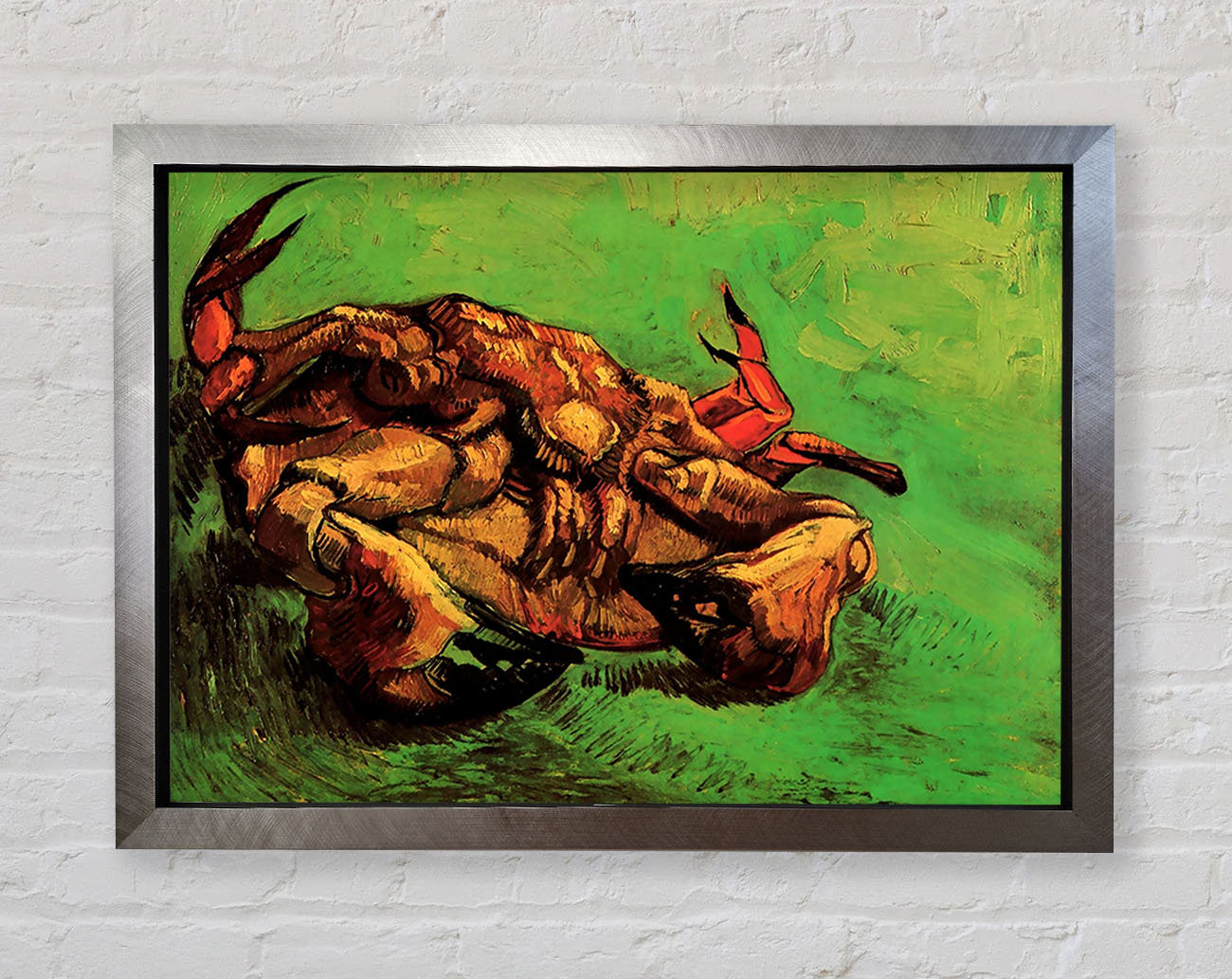 Bright Star Crab On Its Back by Vincent Van Gogh - Single Picture Frame ...