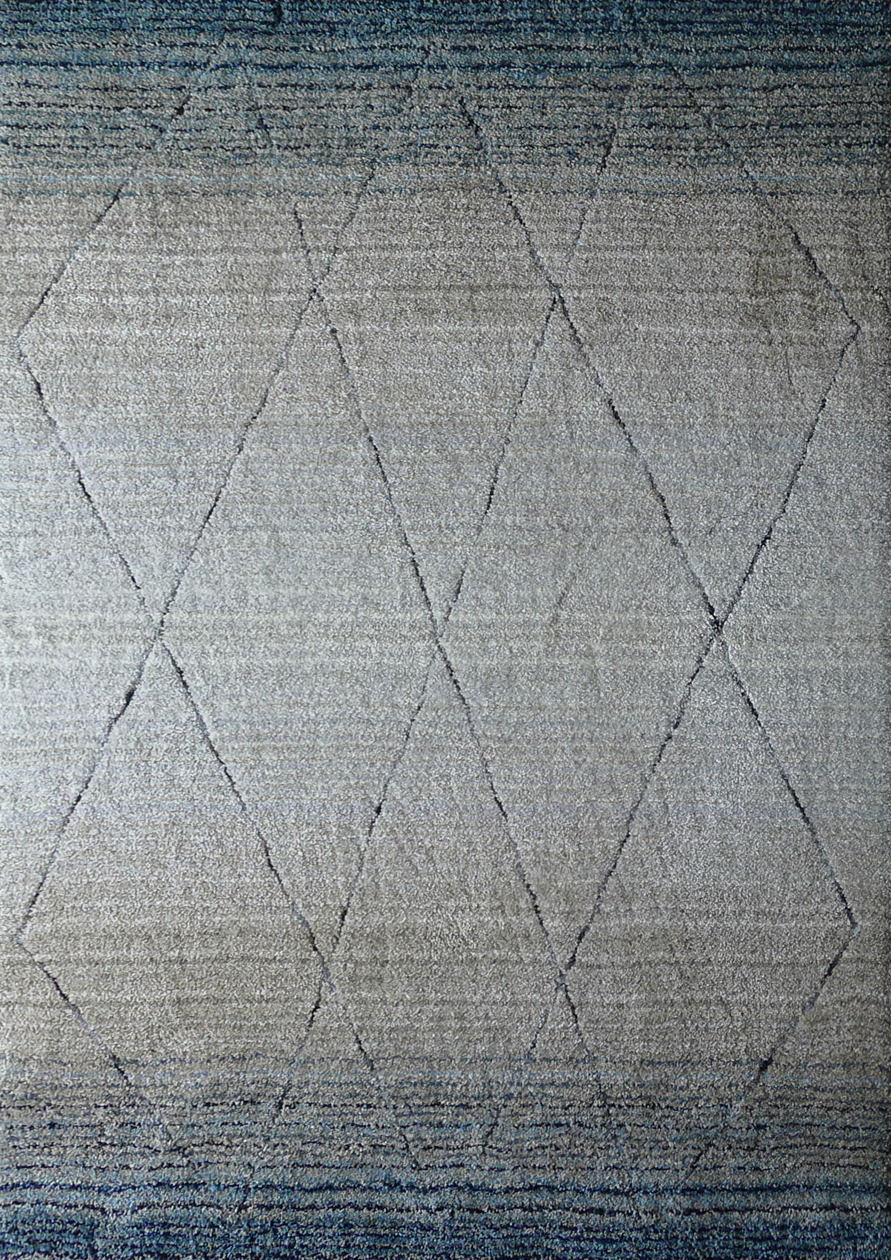 Union Rustic Rotan Geometric Handmade Tufted Gray Area Rug | Wayfair