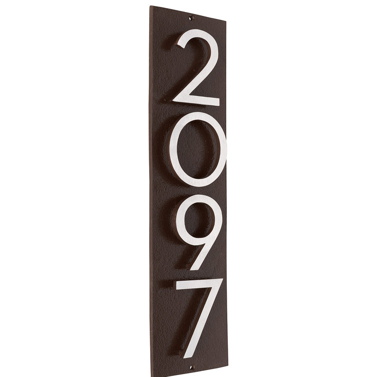Montague Metal Products Rectangle Wall Plaque & Reviews | Wayfair