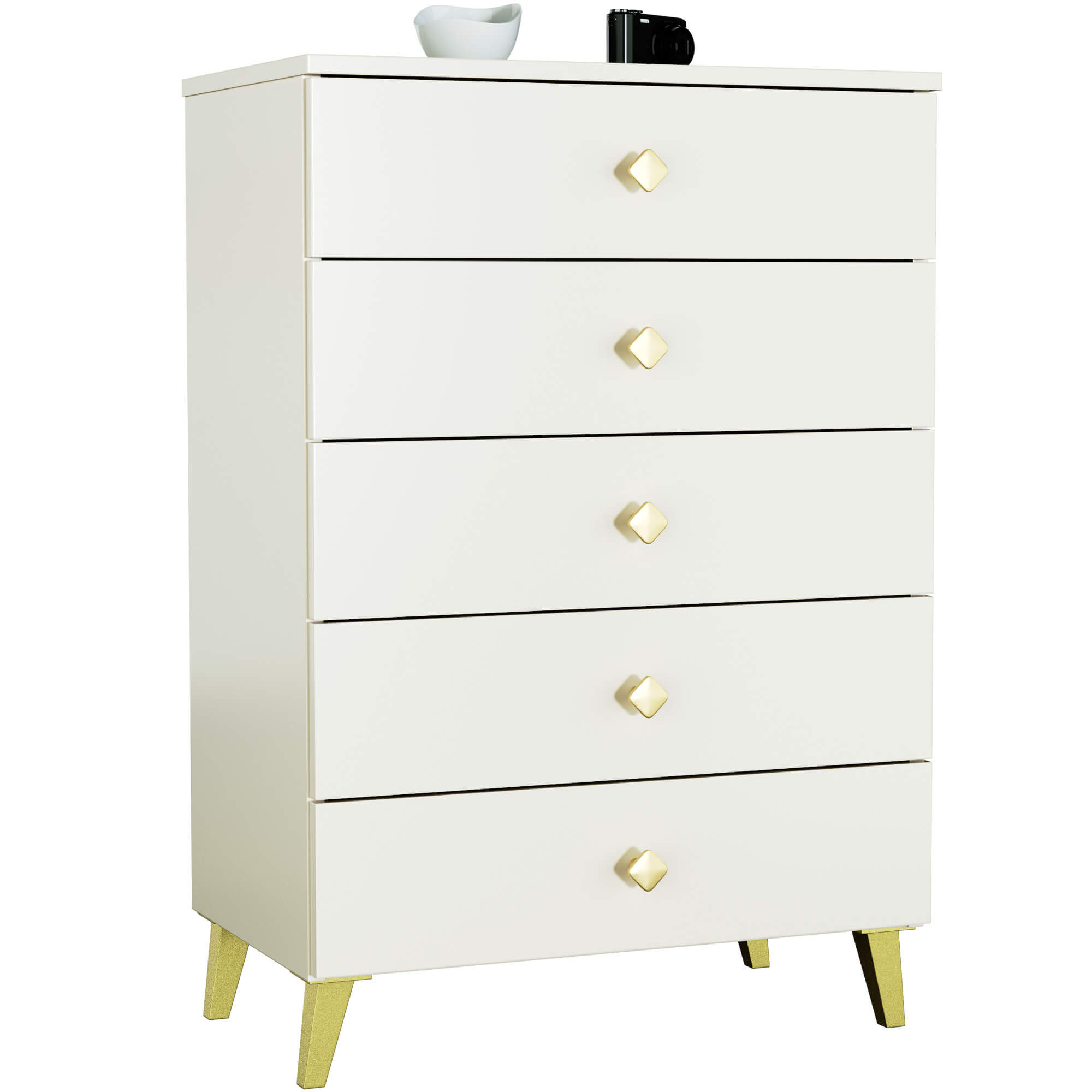 Fairmont Park Allyne Particle Board Rectangle Storage Unit Accent Chest ...