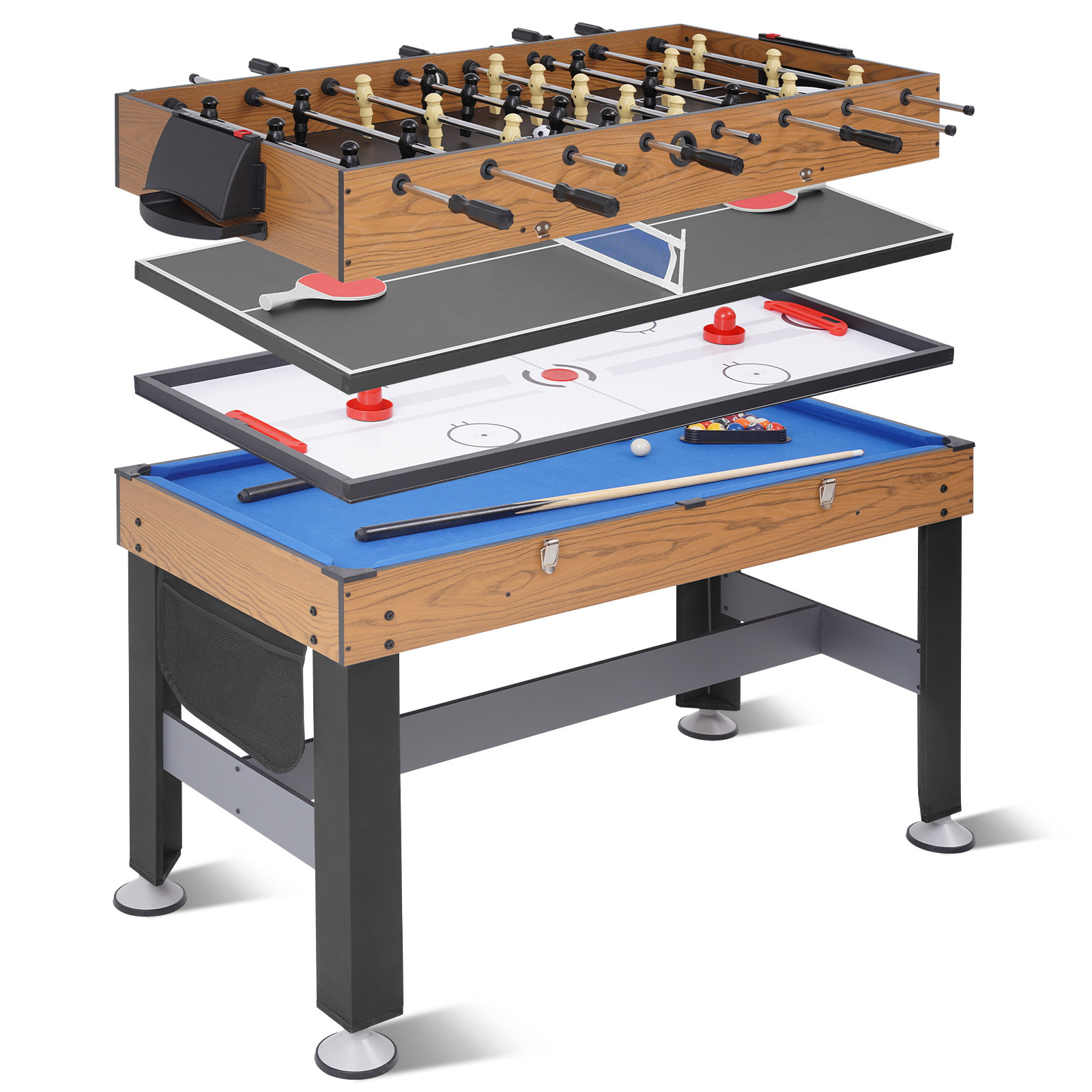 RayChee 54 L 4 Game Multi Game Table - Wayfair Canada