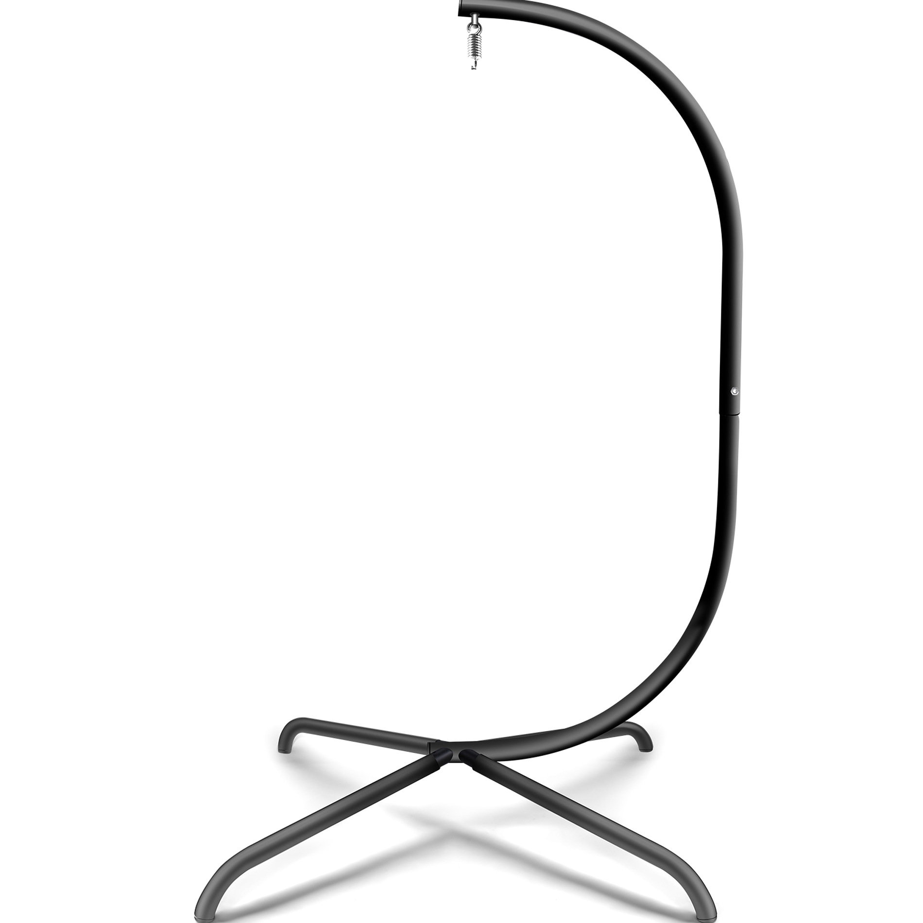 Latitude Run® Black Metal - Enhancing Your Outdoor Decor Portable Swing ...