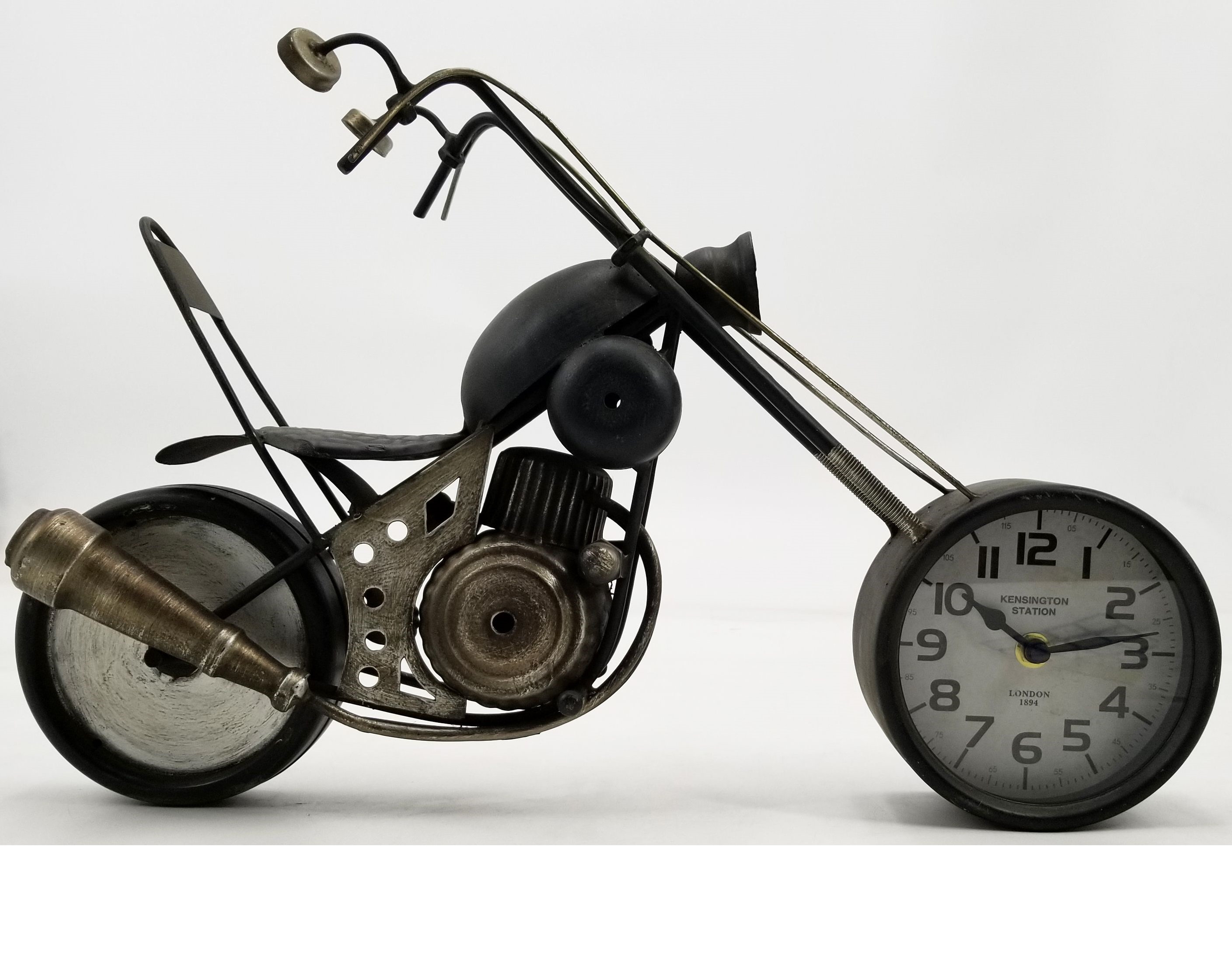 Williston Forge Analogue Metal Quartz Tabletop Clock in Black - Wayfair ...