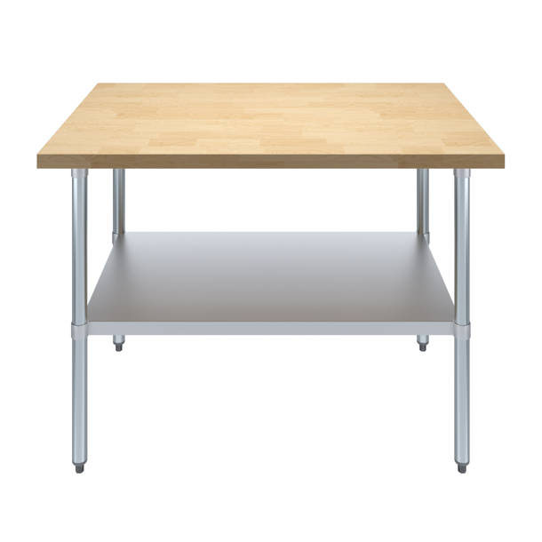 Shain Wood Top Workbench | Wayfair