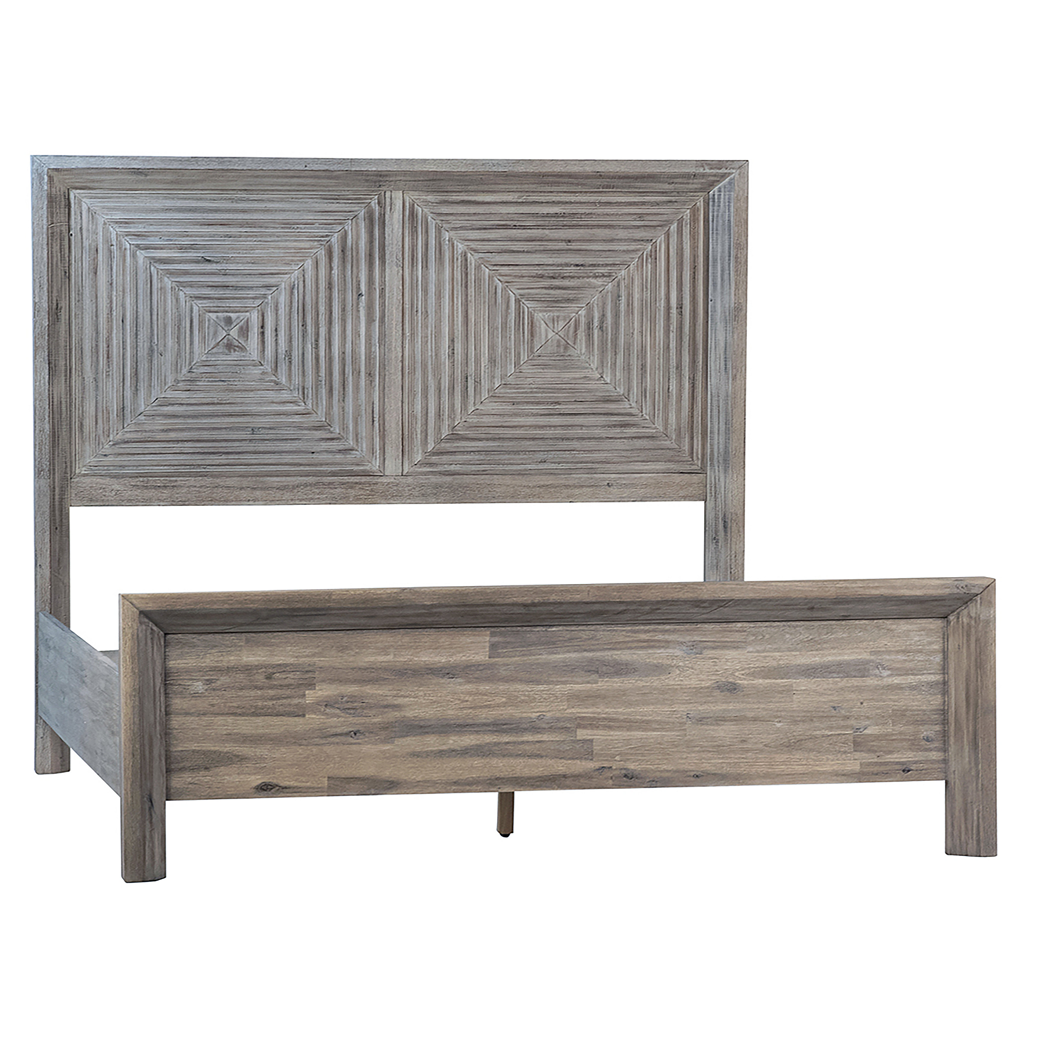Gracie Oaks Bern Solid Wood Standard Bed | Wayfair