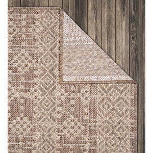 Loon Peak® Ilayah Machine Washable Indoor Outdoor Moroccan Rug ...