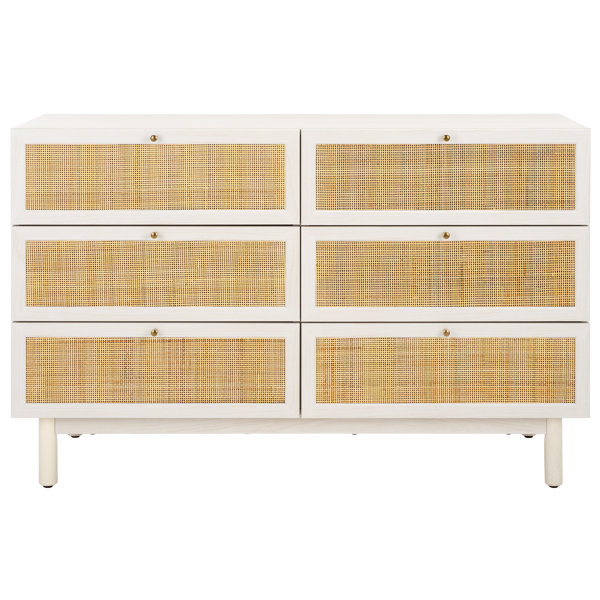 Bay Isle Home™ Andreq 6 Drawer 60.67" W Double Dresser & Reviews | Wayfair