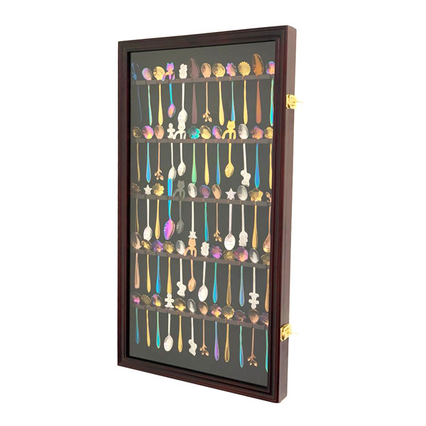 DECOMIL 29'' H x 16'' W Wood Display Cases & Reviews | Wayfair