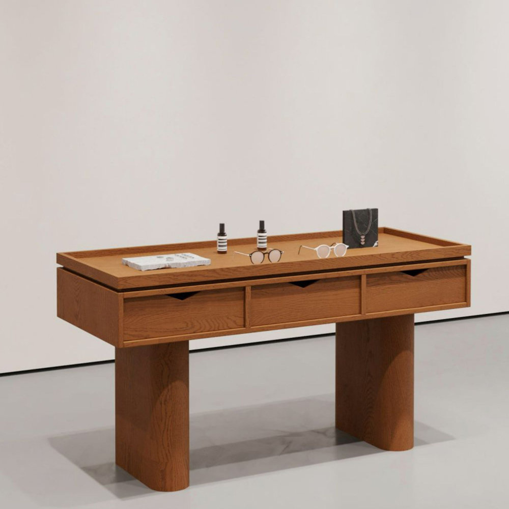 Artistic Soul XKX Premium Furniture Vintage Style Sturdy Wooden Display ...