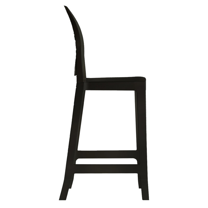 Orren Ellis 30" Seat Height Plastic Bar Stools for Dining Kitchen Hotel ...