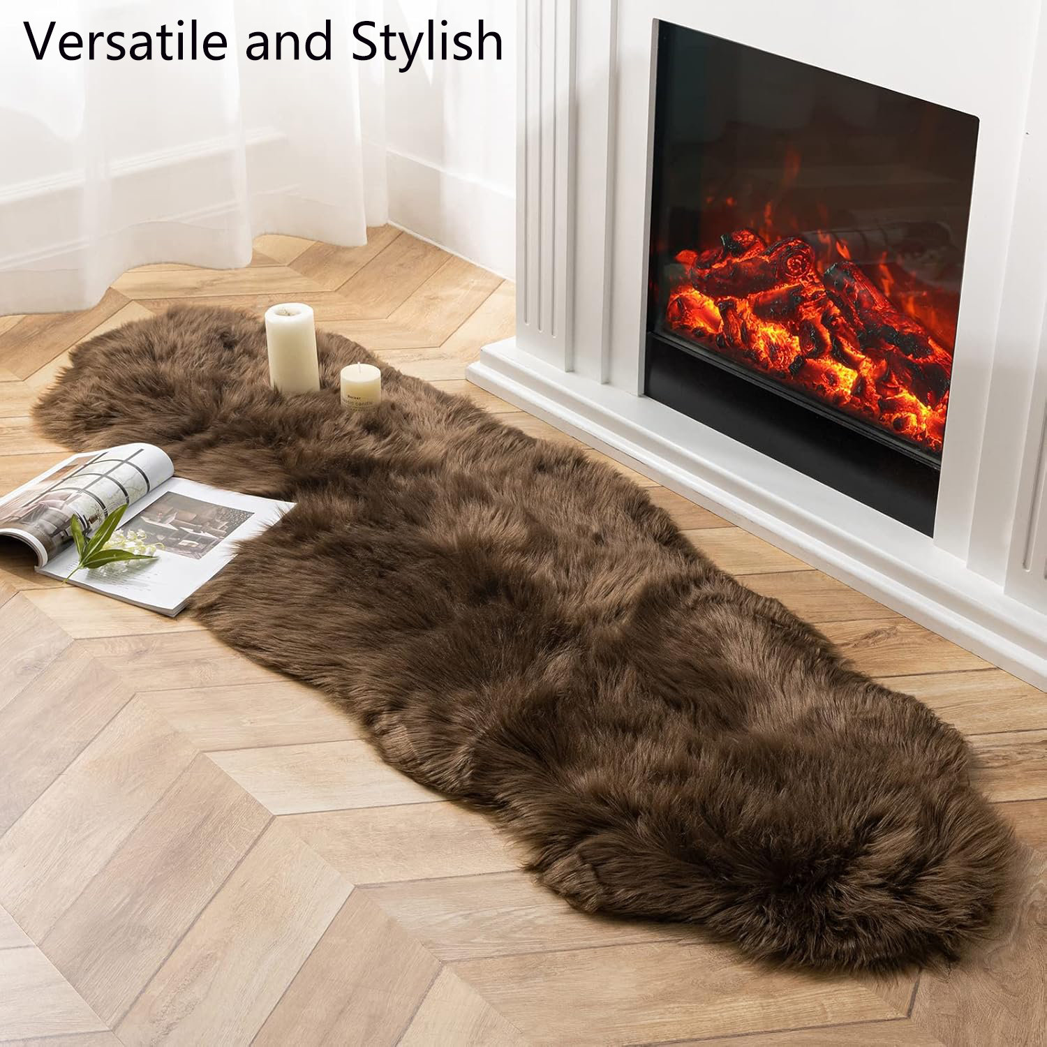 Mercer41 Fluffy Shaggy Area Rug , Fuzzy Rug Machine Washable Shag Rug ...