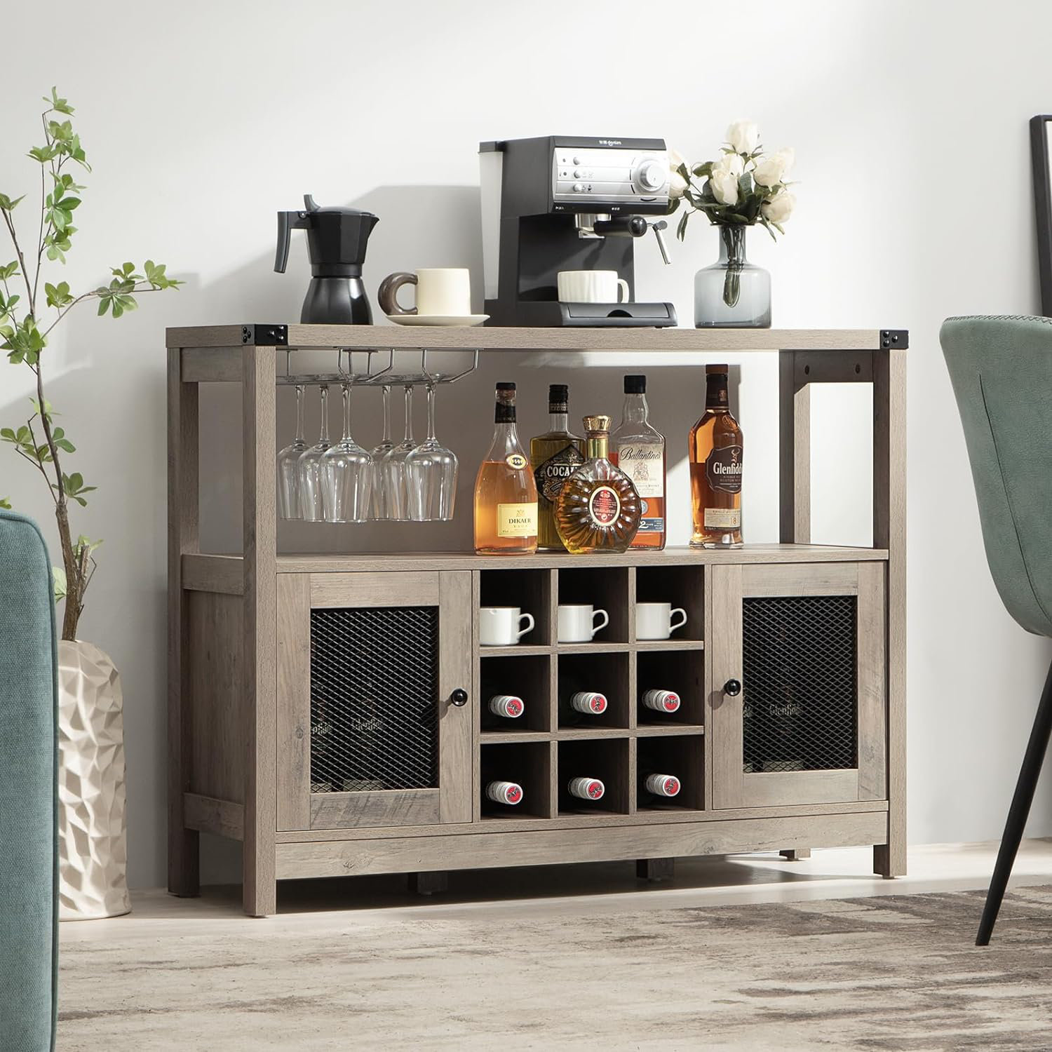 Red Barrel Studio Coffee Bar Cabinet With Storage - Wayfair Canada