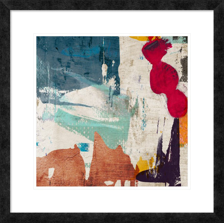 Global Gallery 'Colors Royale I' by Munson Framed Painting Print | Wayfair