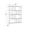 Latitude Run® Nevada 48'' H x 35.4'' W Bookcase & Reviews | Wayfair
