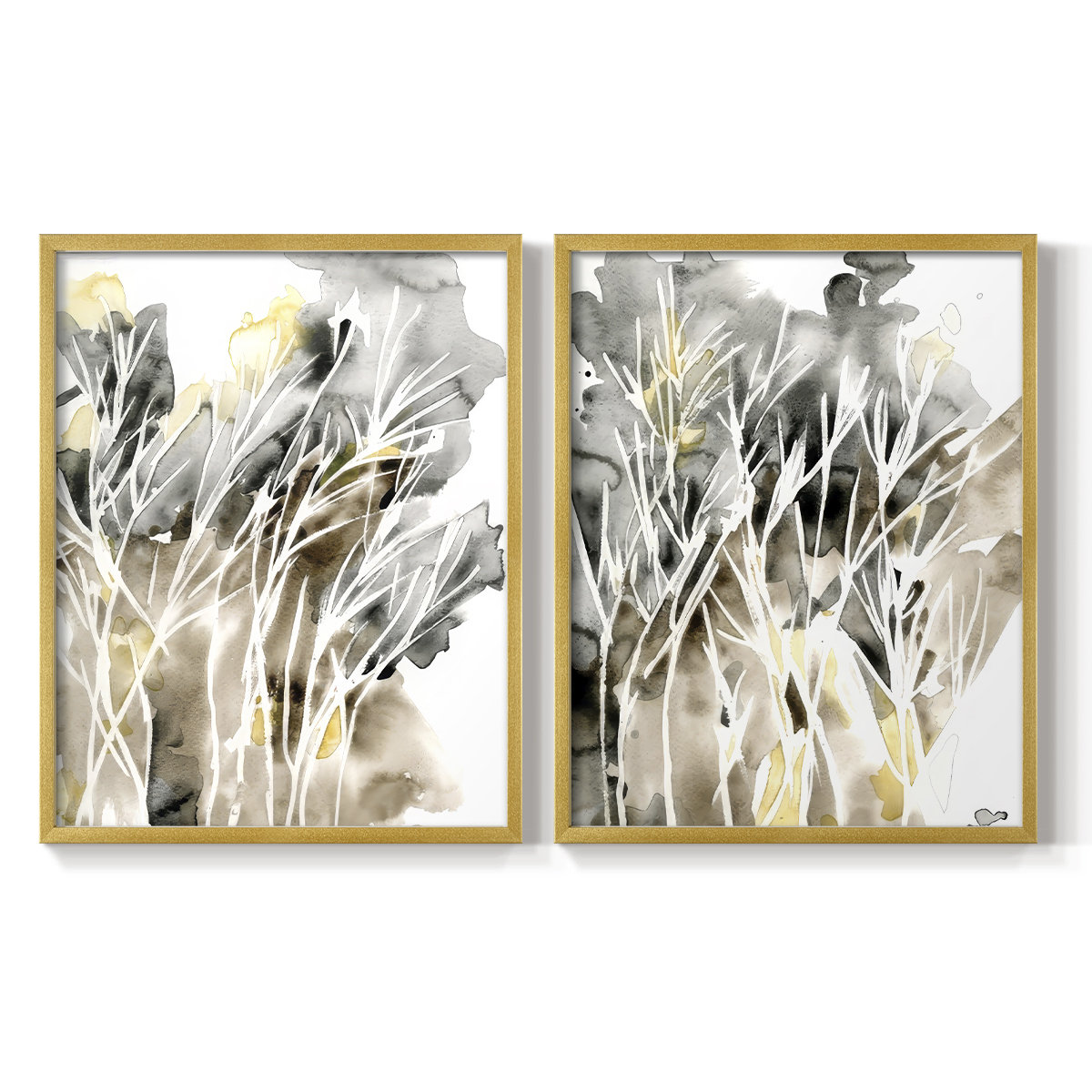 Ebern Designs Wispy Weeds I-Premium Framed Print -Ready to Hang - No ...