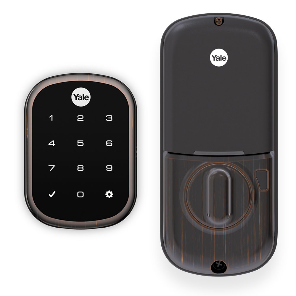 Yale Home Assure Lock SL Key-Free Touchscreen Deadbolt with Z-Wave ...