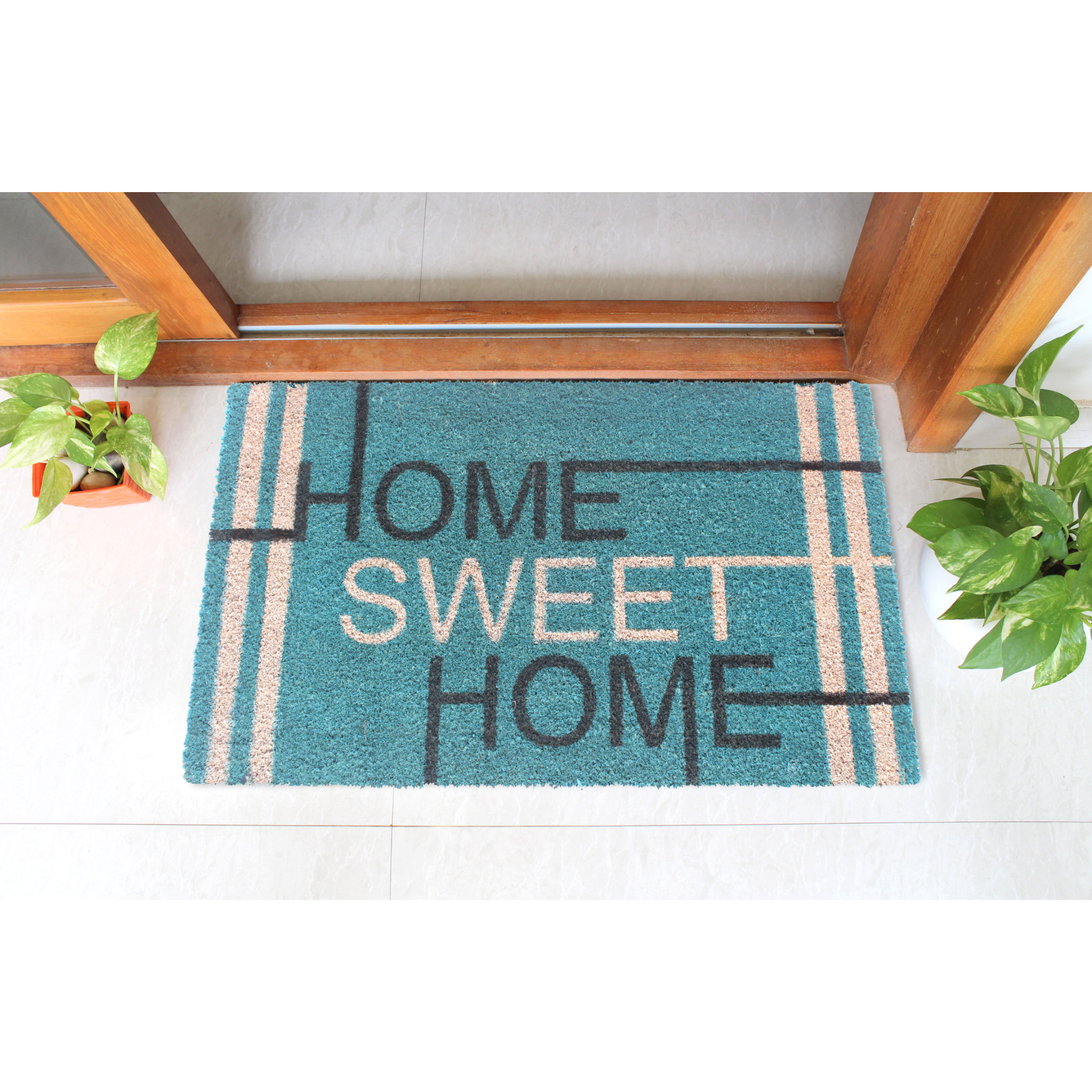 Latitude Run® Non-Slip Outdoor Doormat | Wayfair
