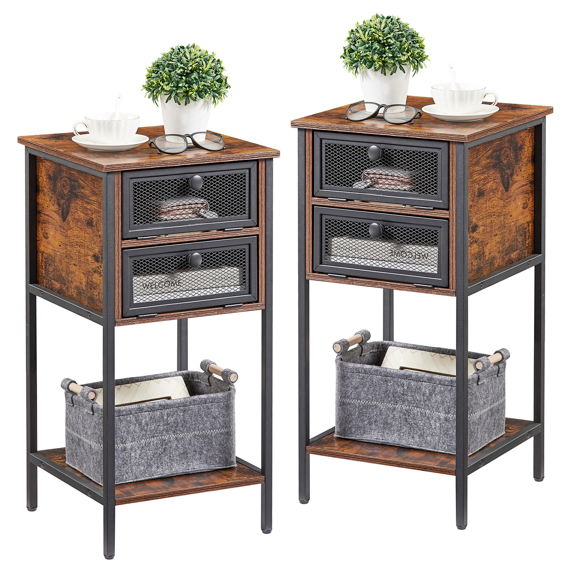 Trent Austin Design End Table Set with Storage & Reviews - Wayfair Canada