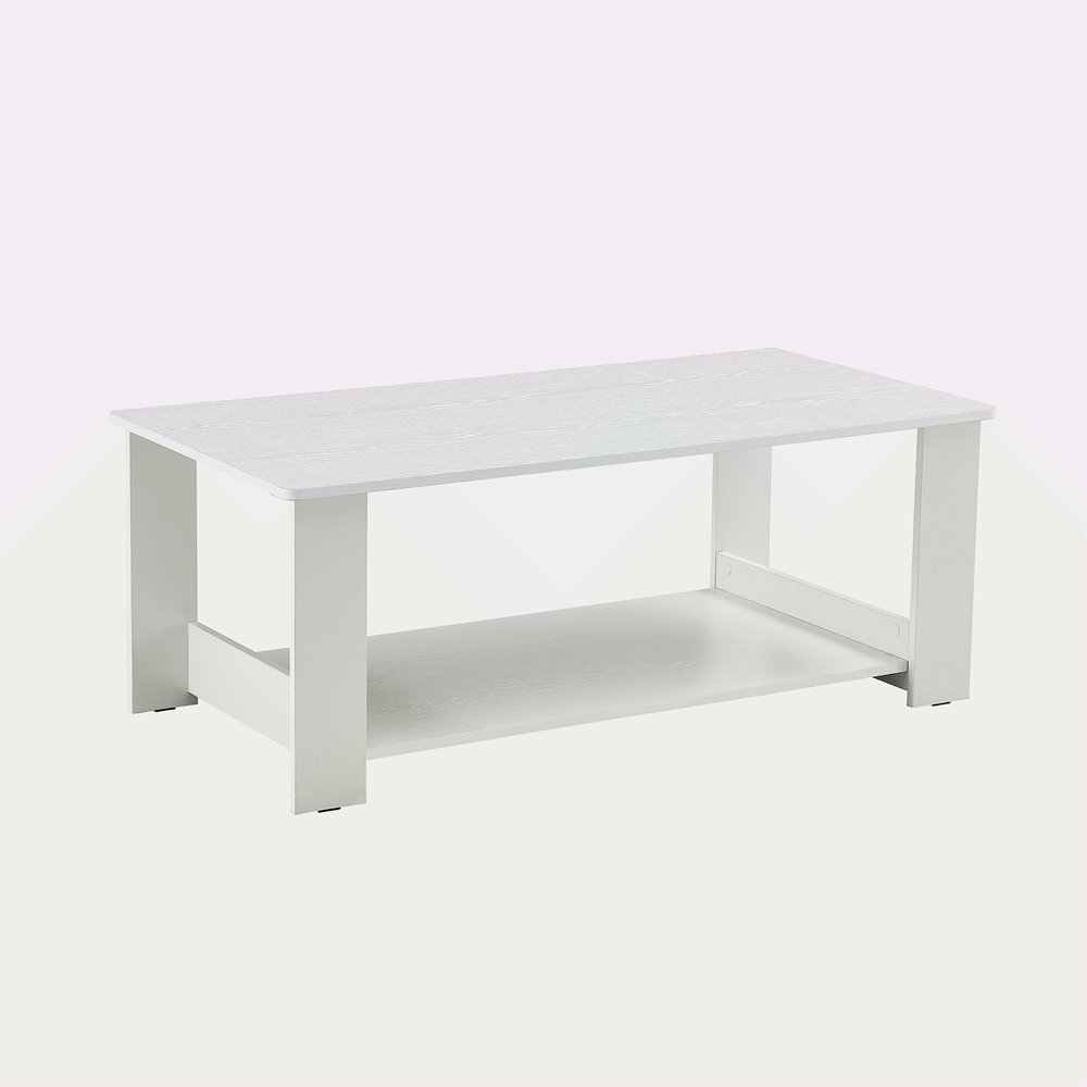 Wrought Studio™ A Modern And Practical Coffee Table The Double Layered ...