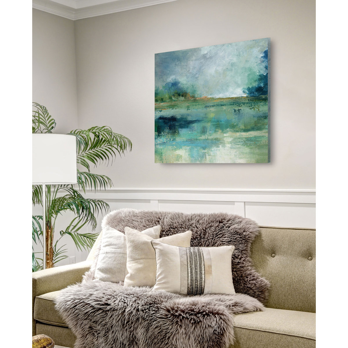 Three Posts™ 'Emerald Isle' - Print on Canvas & Reviews | Wayfair