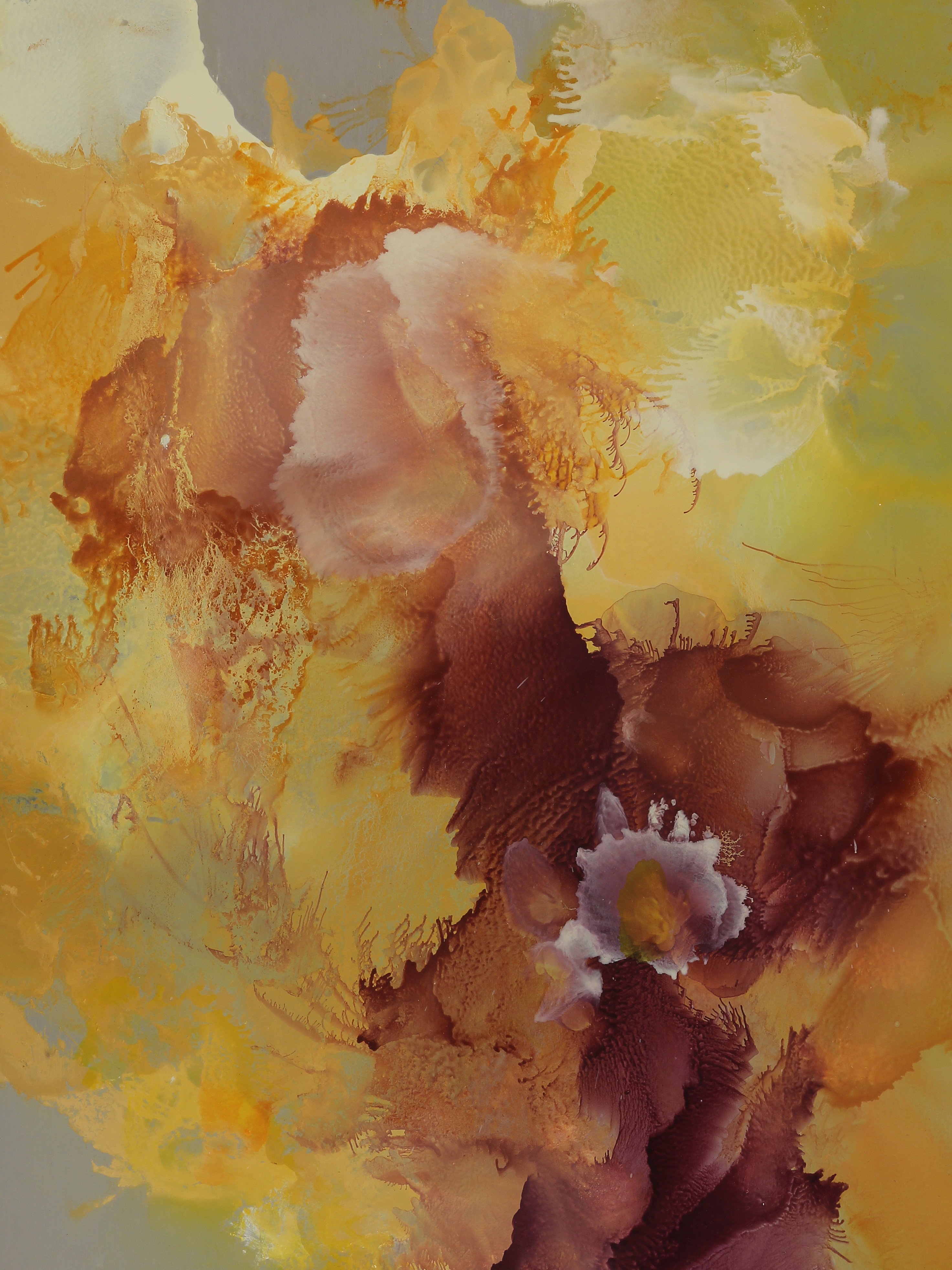 Made & Curated Yarrow by Usha Shukla - Painting | Wayfair