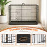 Tucker Murphy Pet™ Dog Crate 42 Inch Folding Metal Wire Crate For Large ...