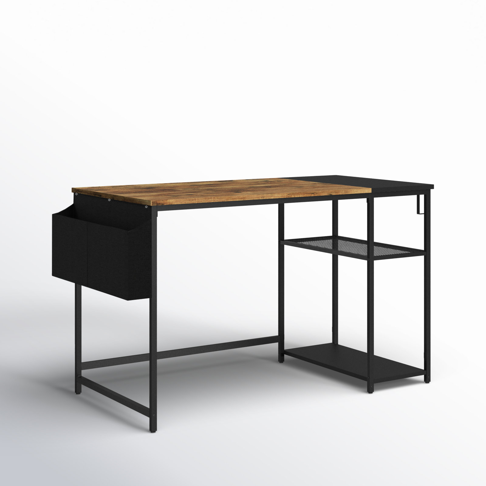 Steelside™ Myra 47" W Home Office Computer Writing Study Desk with ...