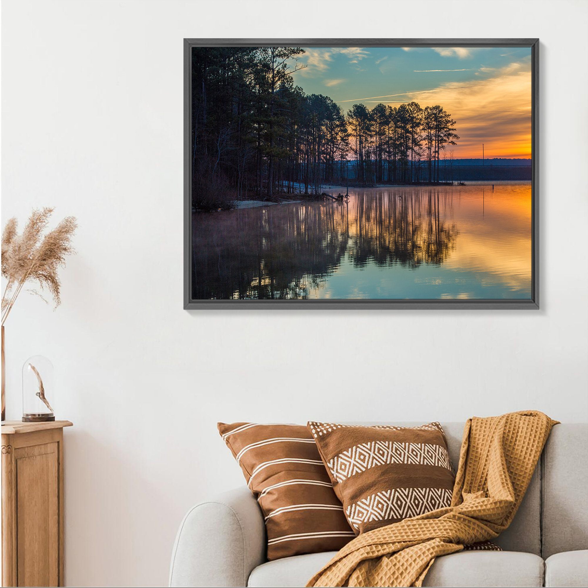 Highland Dunes Natural Scenery - Picture Frame Print on Canvas | Wayfair