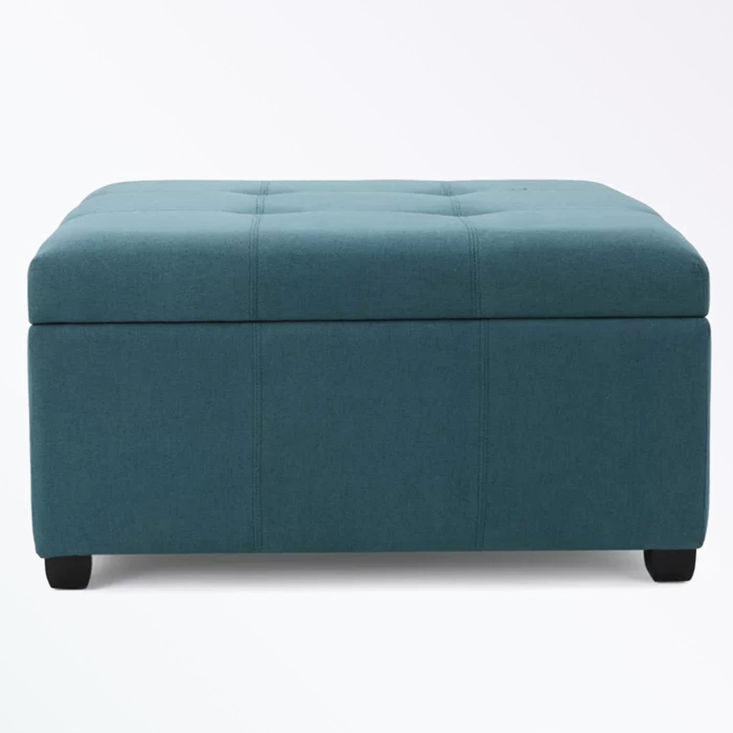 Hokku Designs Fabric benches with flip top storage and button tufted ...