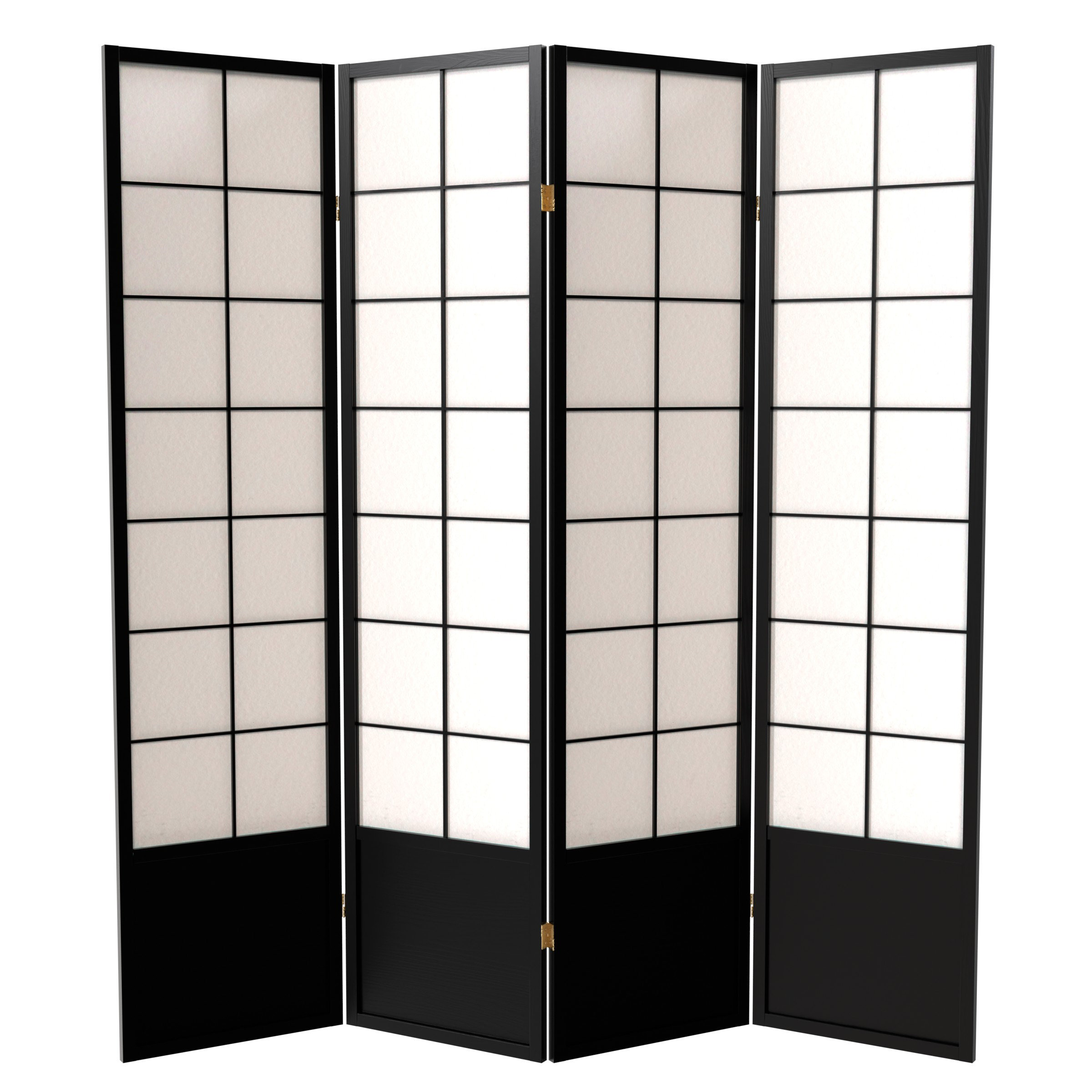 World Menagerie Camille Panel Rice Paper Folding Room Divider & Reviews ...